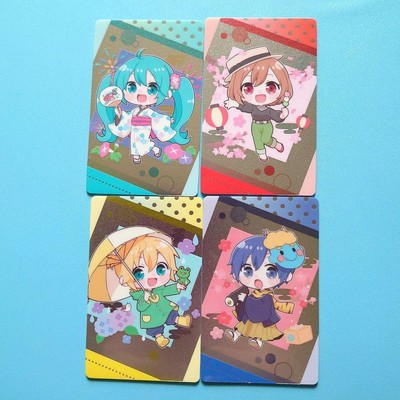 Hatsune Miku Metallic Card Set Meiko Len Kaito | eBay
