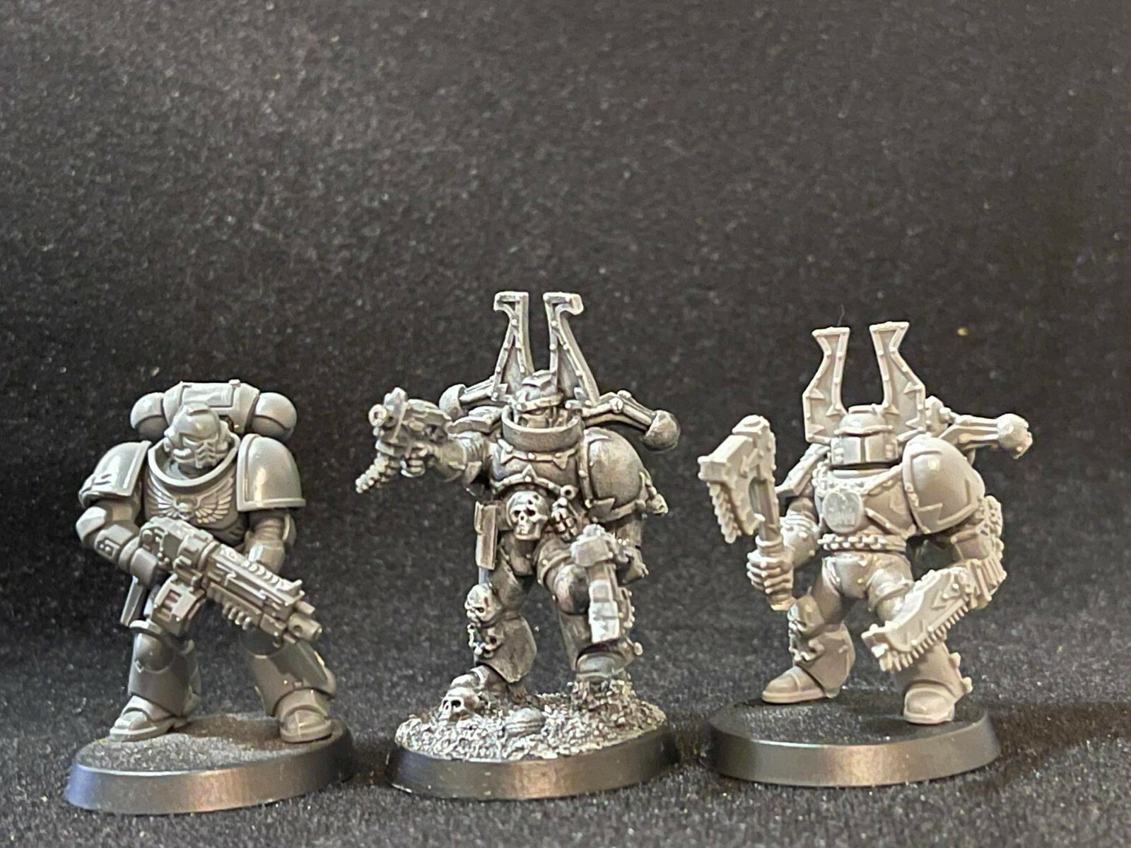Space Marine Berzerker true scale conversion kit bask model | eBay