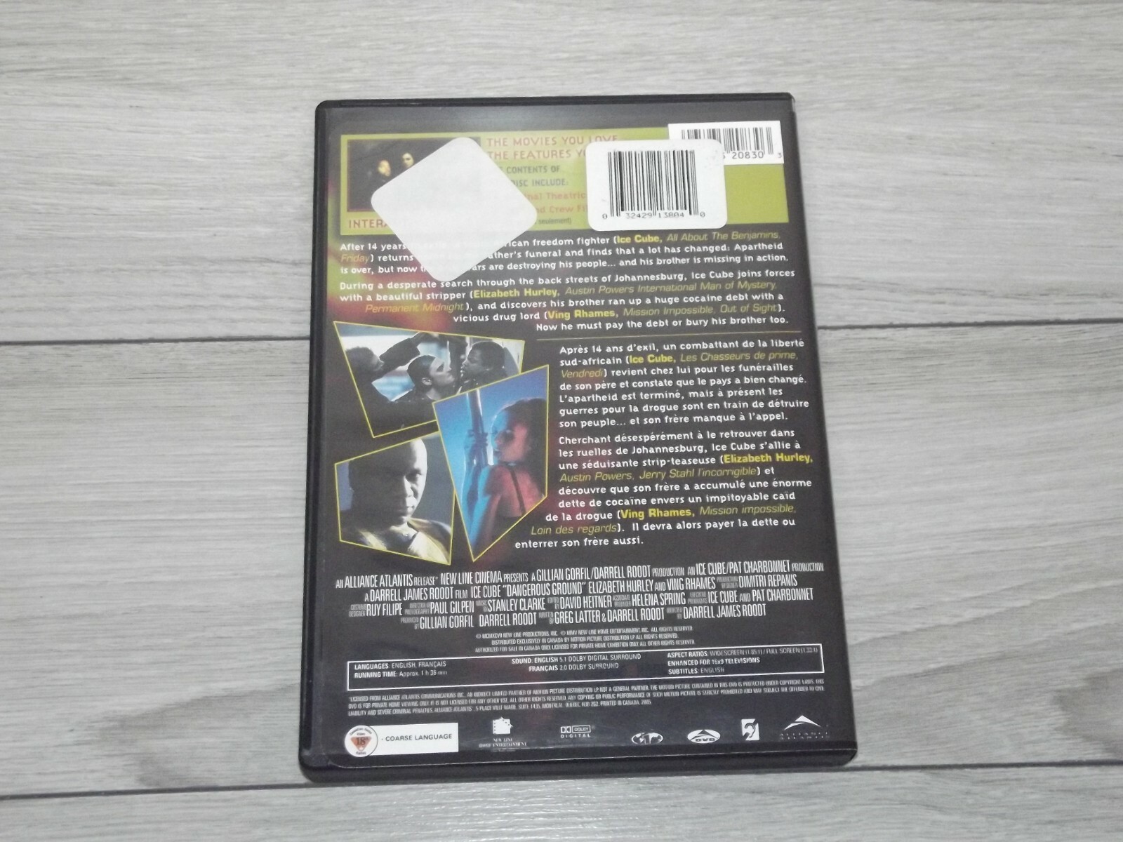 Dangerous Ground (DVD) A56 | eBay