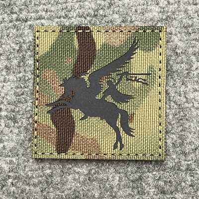 British Army Style 16 Air Assault Pegasus IR Laser Cut TRF Patch ...
