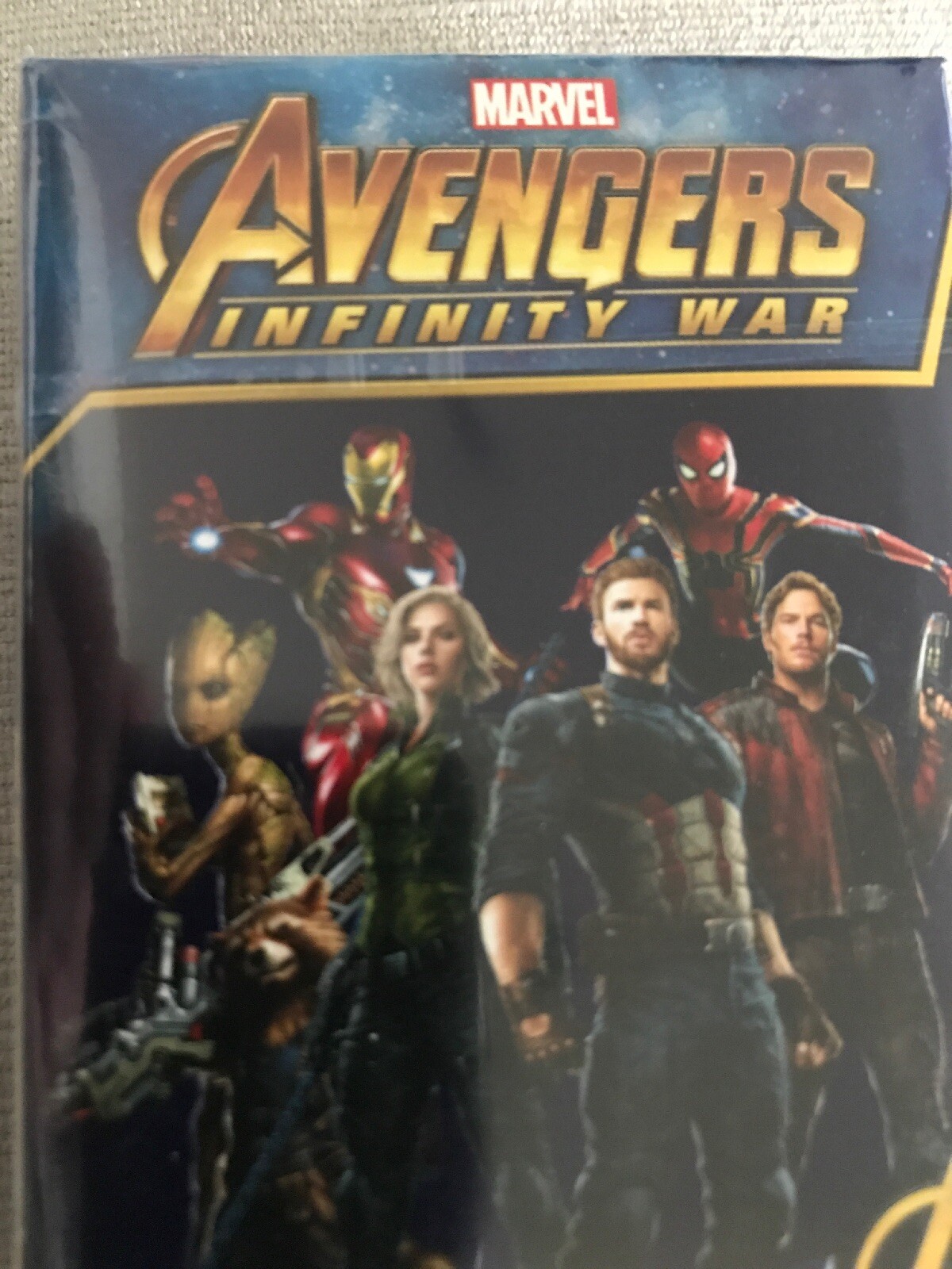 AVENGERS INFINITY WAR - PLAYING CARD DECK - 52 CARDS NEW - MARVEL MOVIE ...