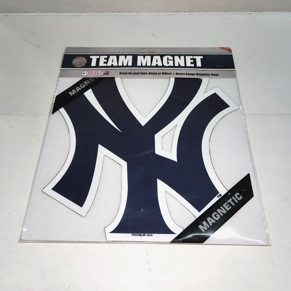 New York Yankees MLB 12" Logo Team Magnet | eBay