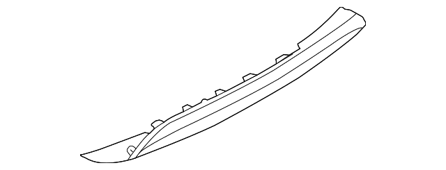 BMW OEM 11-13 X5 Rear Bumper-lower Trim 51127227785 for sale online | eBay