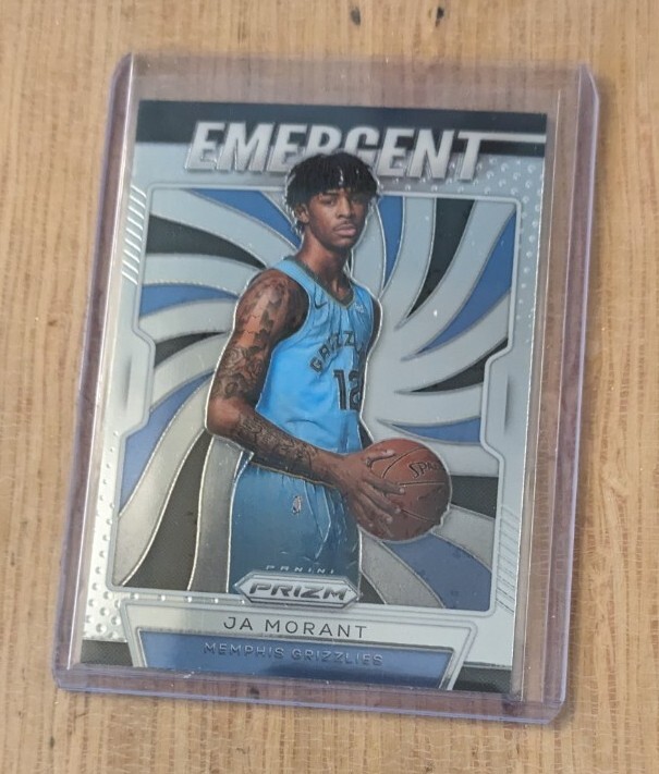 2019-20 Prizm Ja Morant Emergent Rookie Card RC #17 Grizzlies | eBay