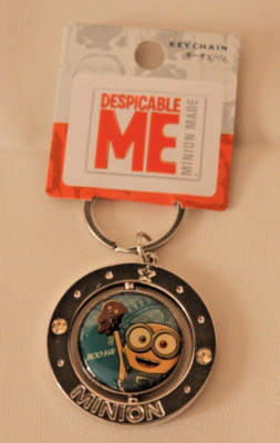 Despicable Me Minion Bob Universal Studios Japan spinning keychain | eBay
