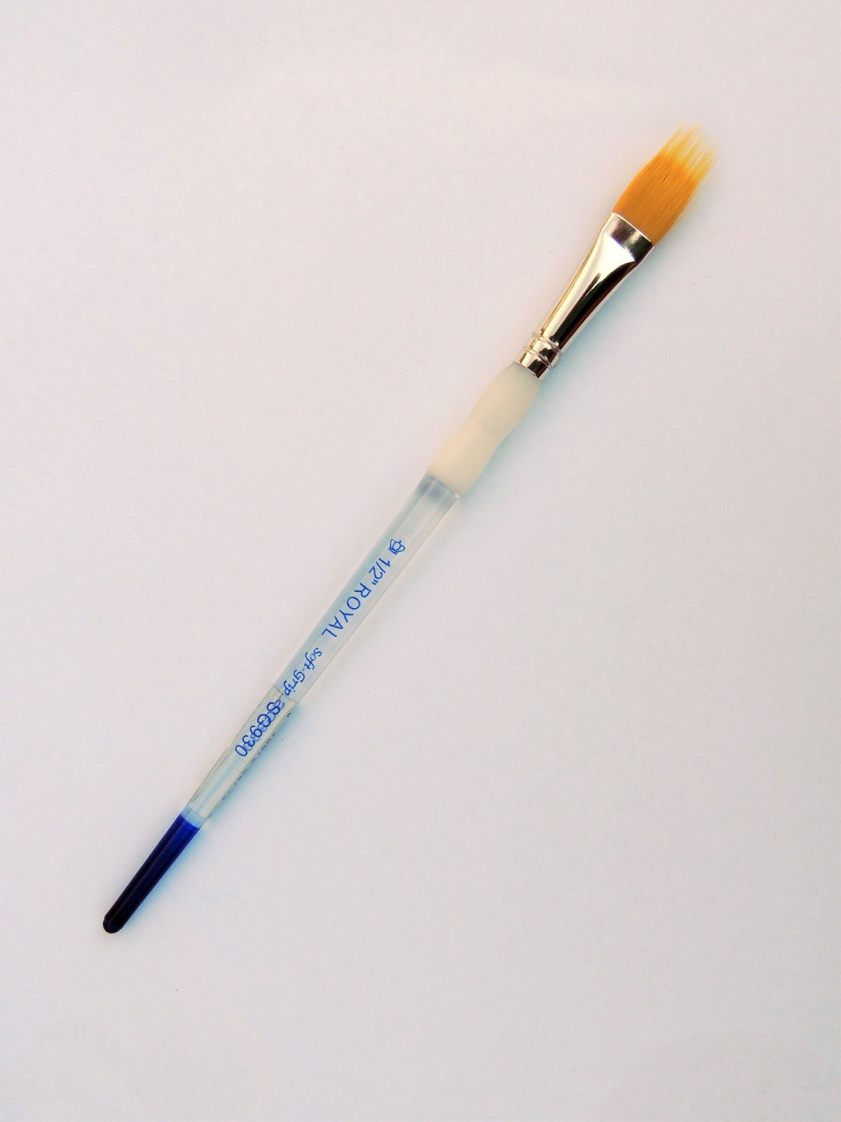 Royal Soft Grip Gold Taklon Artist - Filbert Comb Paint Brush -1/2",3/8 ...