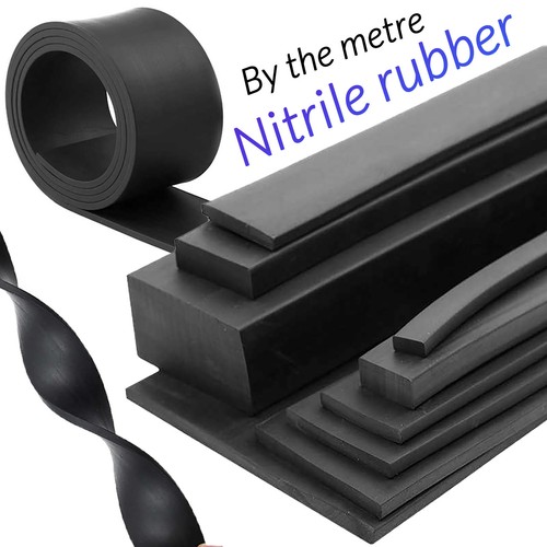 Solid Neoprene Rubber Strip 3-20mm Thick 10-70mm Width Rubber Strips 1 ...