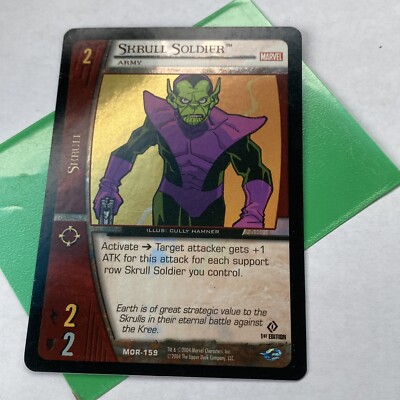 VS System: Skrull Soldier, Army - Unlimited Edition - Foil [Played ...