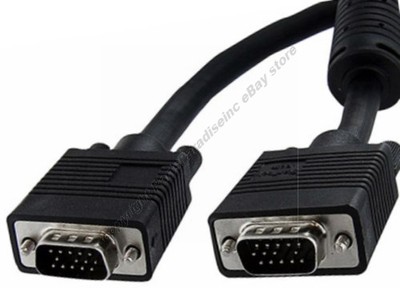 Lot10 12"Short SVGA/VGA Male-M Monitor/LCD/Video 1ft Cable/Cord ...