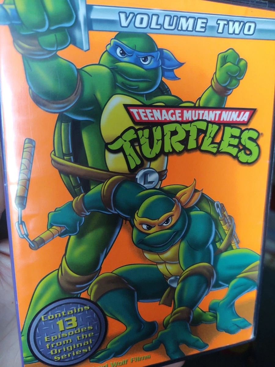 Teenage Mutant Ninja Turtles Season 2 Dvd