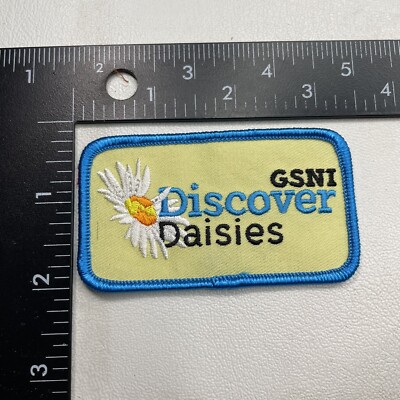 Girl Scouts GSNI DISCOVER DAISIES Patch 20R3 | eBay