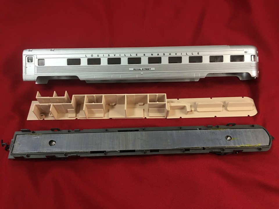 Passenger Car Interior KIT for the IHC/Rivarossi Corrugated-Side ...