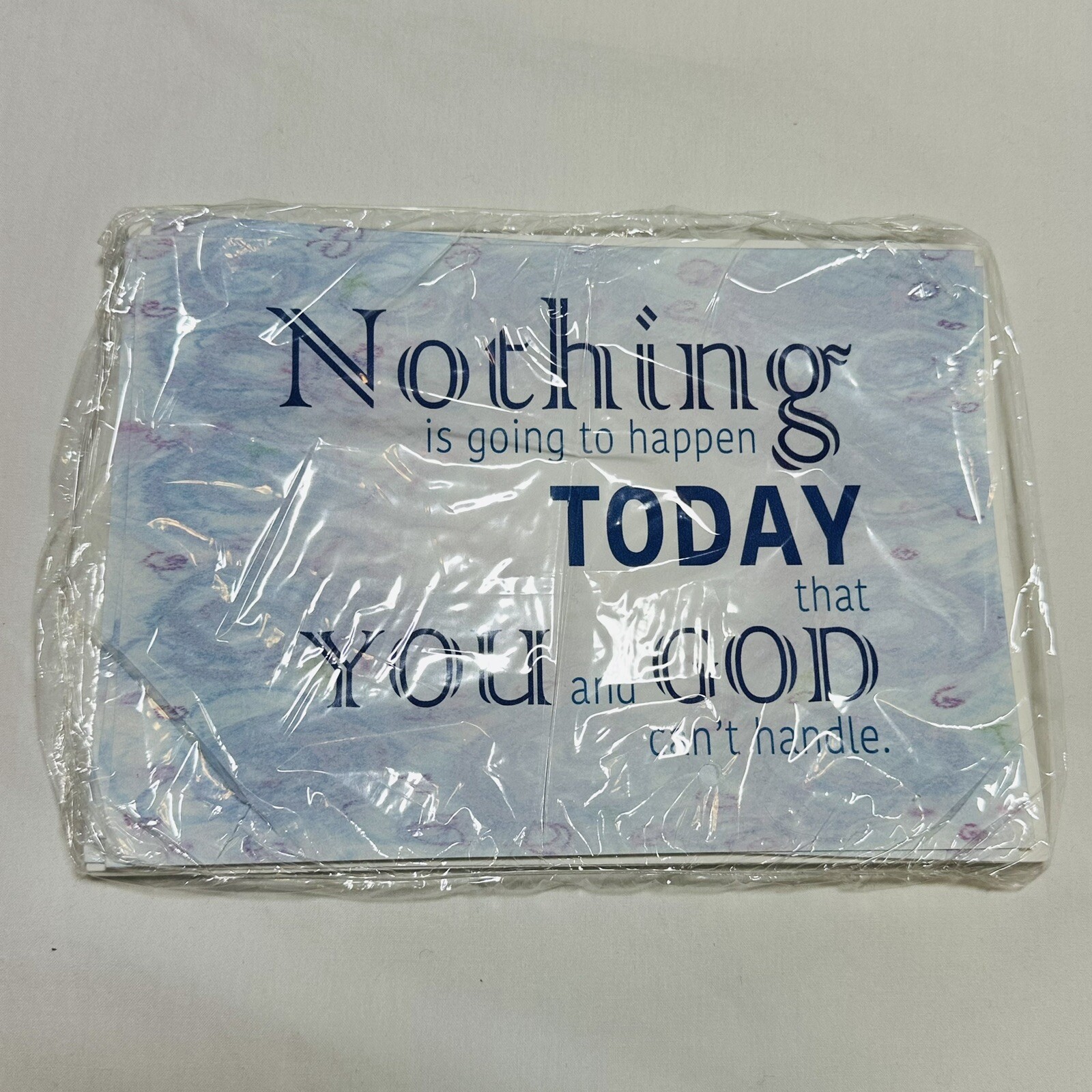 NEW 12 Blank Religious Note Cards The Printery House Trust in God Rose ...