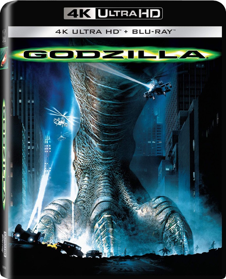 Godzilla (4K UHD Blu-ray) Matthew Broderick Jean Reno Maria Pitillo ...