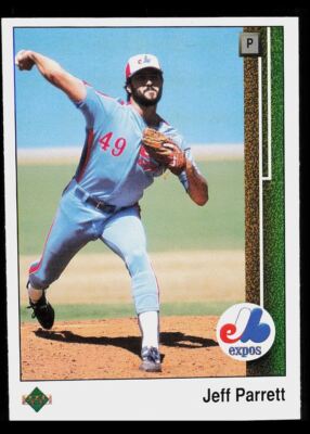 1989 Upper Deck Jeff Parrett Montreal Expos #398 | eBay