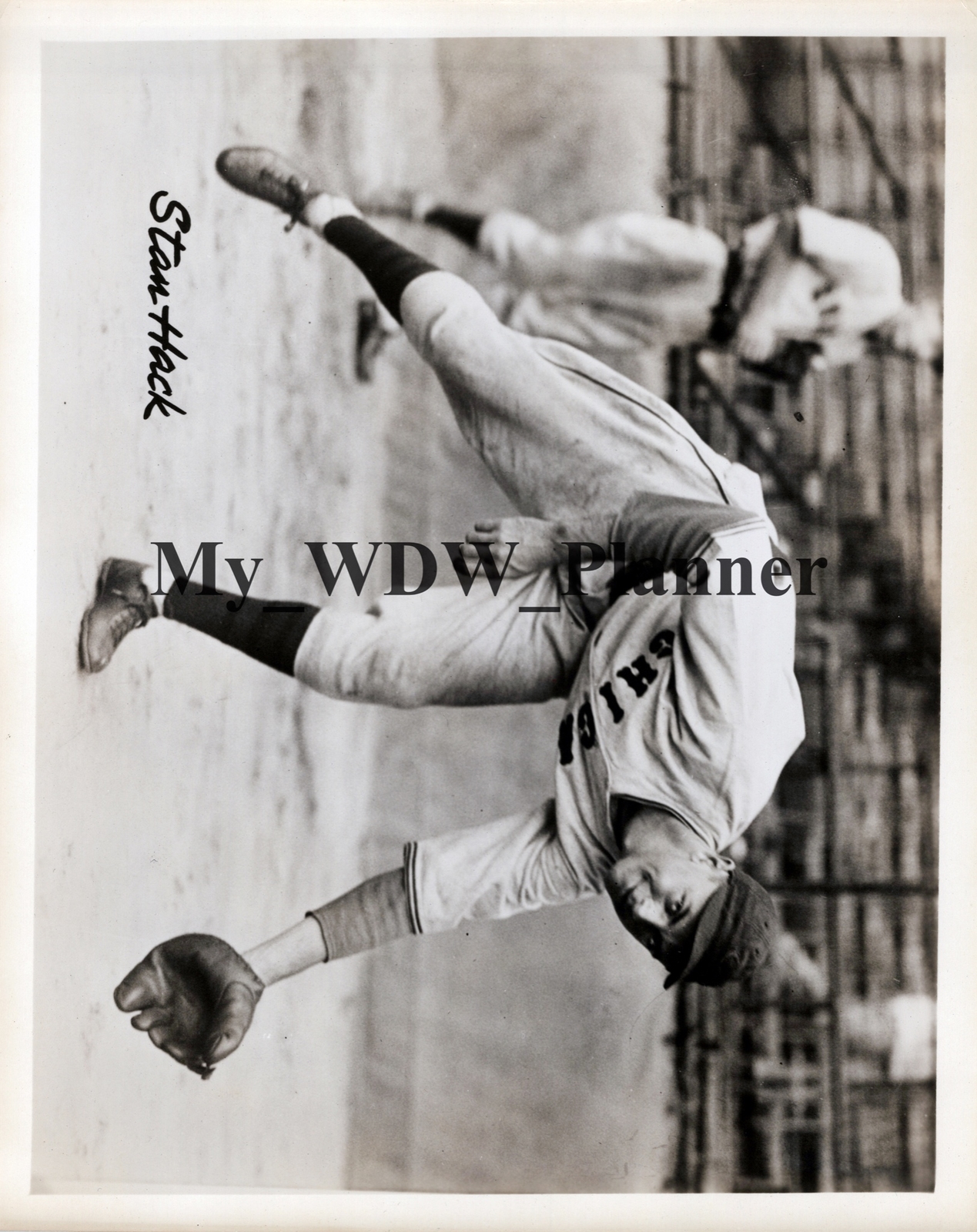 Vintage 8x10 Photo - Chicago Cubs - Stan Hack | eBay