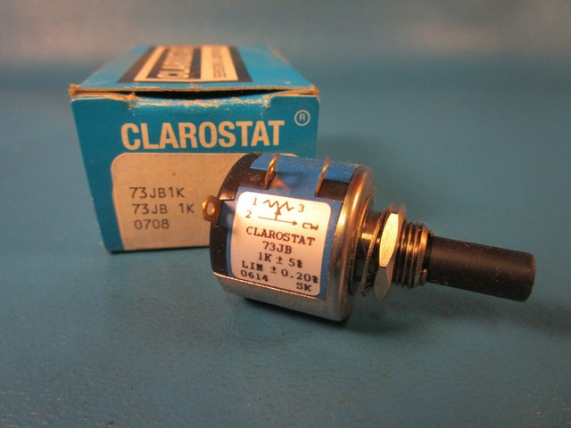 Clarostat 73JB1K POT POTENTIOMETER 1K Ohm 5 2-watt for sale online | eBay