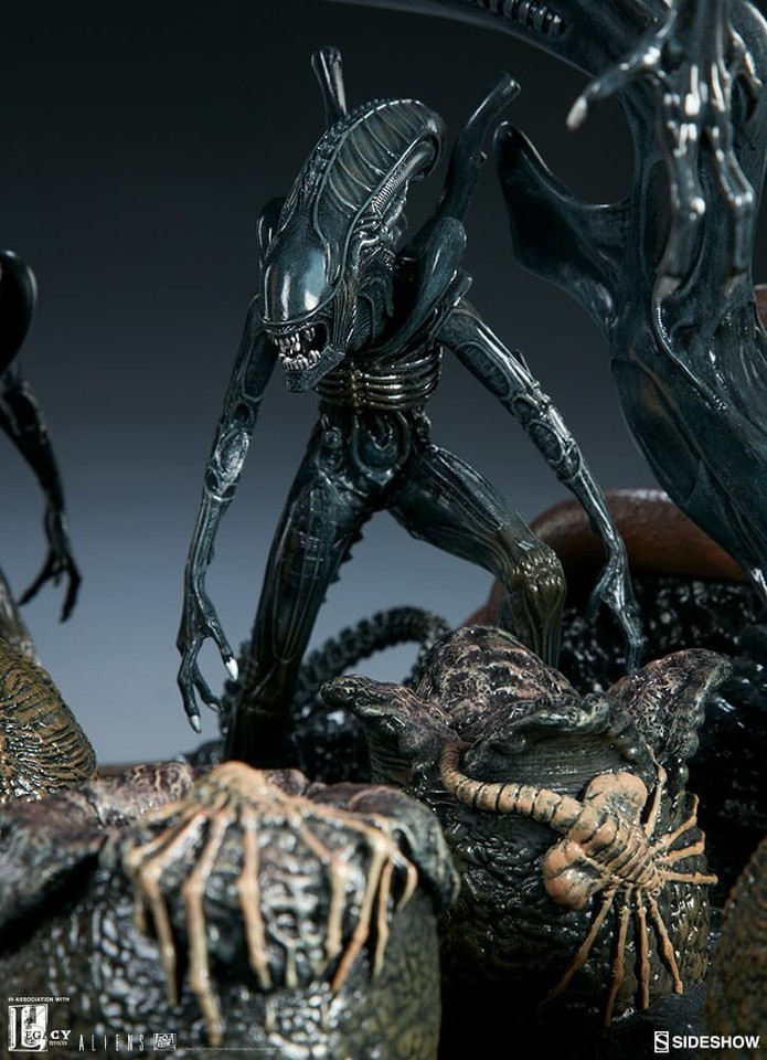 Aliens ALIEN QUEEN Maquette | Sideshow Collectibles 300267 (#0090/1250 ...