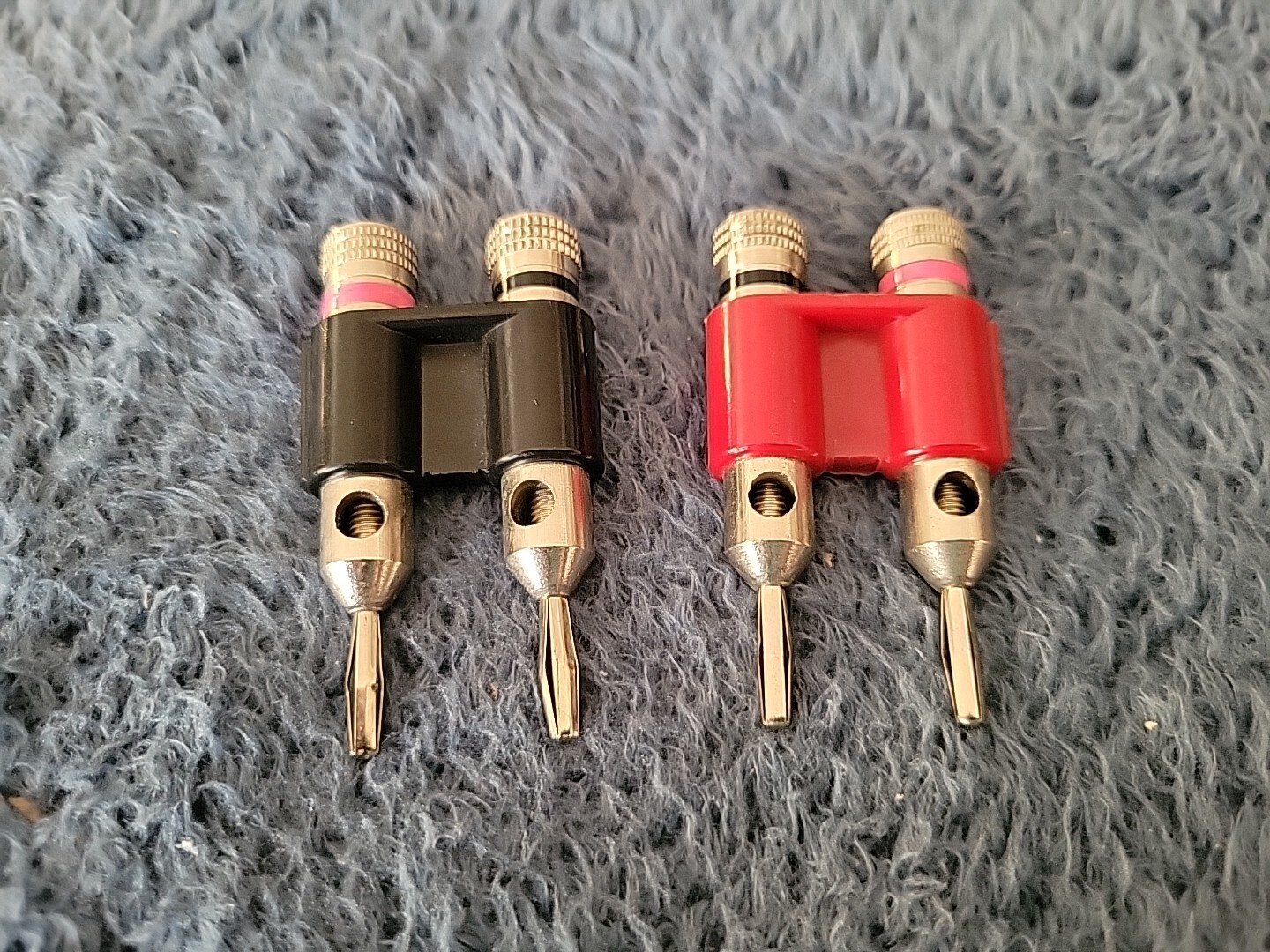 Lot 2 Dual Banana Plug Screw Terminals | eBay