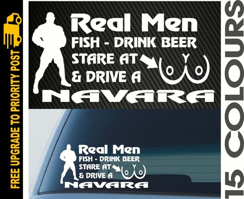NAVARA Nissan 4x4 Ute Funny 4wd Diesel D40 D22 np300 decal sticker REAL ...