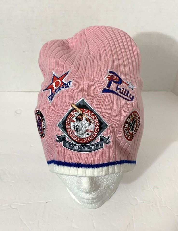 NLBM BEANIE HAT Negro Leagues Baseball Museum BIG BOY HEADGEAR - Choose ...