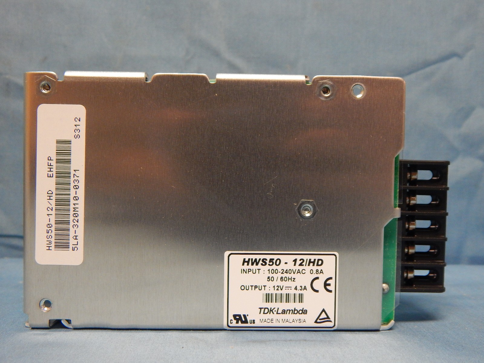 NEW TDK Lambada HWS50-12/HD Industrial Power Supply 120/240V In 12V 4 ...