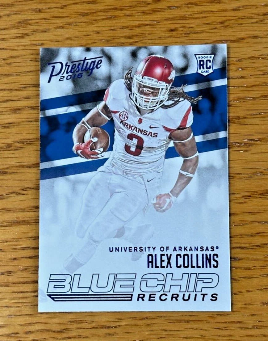 ALEX COLLINS 2016 Panini Prestige #1 Blue Chip Recruits Rookie RC | eBay