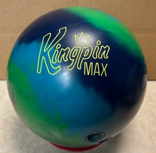 BRUNSWICK Kingpin Max BOWLING ball 15 lbs Used Great Shape! | eBay
