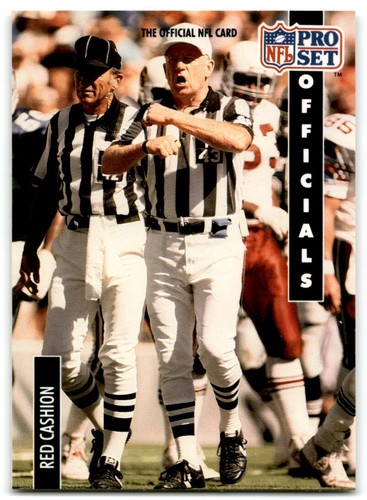 1991 Pro Set Red Cashion #358 | eBay