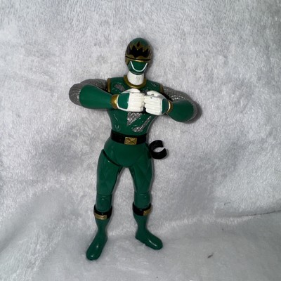 Power Rangers Figure Ninja Storm Green Samurai Ninja Battle Bandai 2003 ...