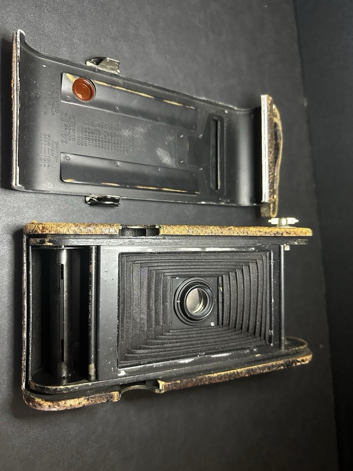 vintage No.1A Autographic Kodak Jr No. 1A Film A116 Camera Read ...