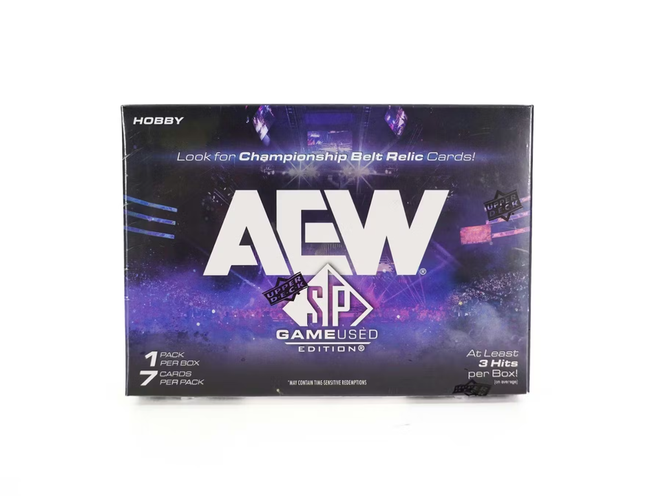 Nick Wayne/Mother Wayne 25 UD AEW SP Game Used 18 Box Case Break PYW | eBay