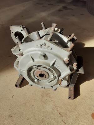 OEM 1938 Harley ULH Engine Case and Cover Matching Belly Numbers ...