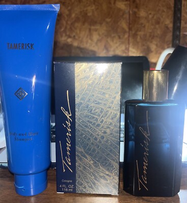 Mary Kay TAMERISK COLOGNE and BODY and HAIR SHAMPOO 4/8 fl oz BNIB/NWOB ...