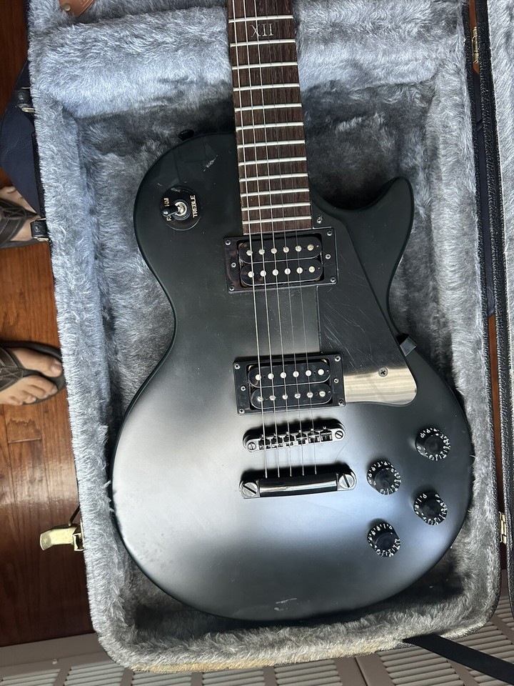 2003 Made Epiphone Goth XII G6 String Guitar With Original Case | eBay