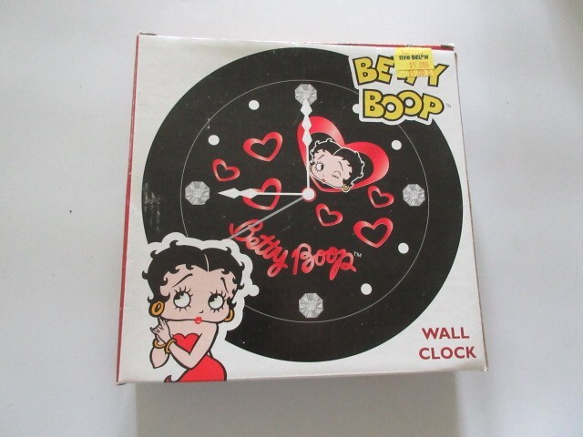 Betty Boop Wall Clock | eBay
