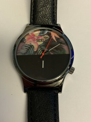 Working Men's Black Van Sicklen Quartz Watch BS | eBay Australia