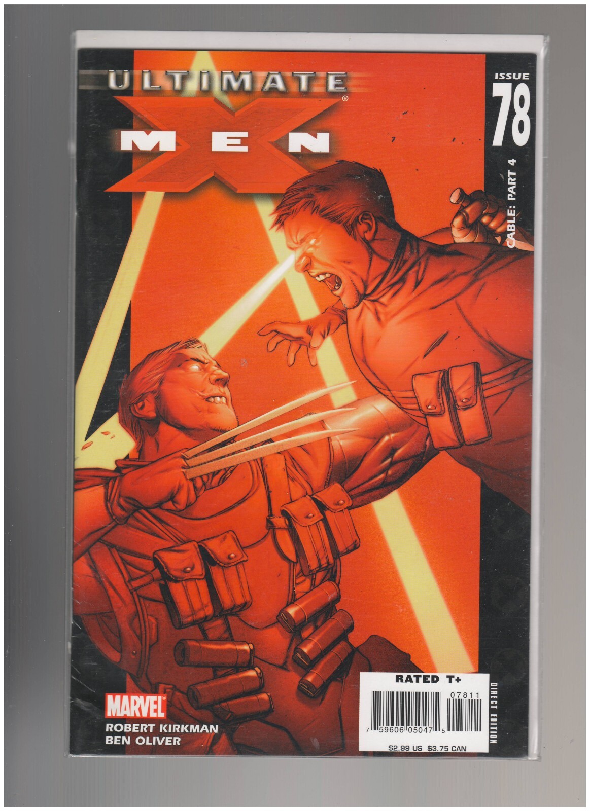 Ultimate X-Men #78 Marvel Comics MCU Robert Kirkman Ben Oliver Jason ...