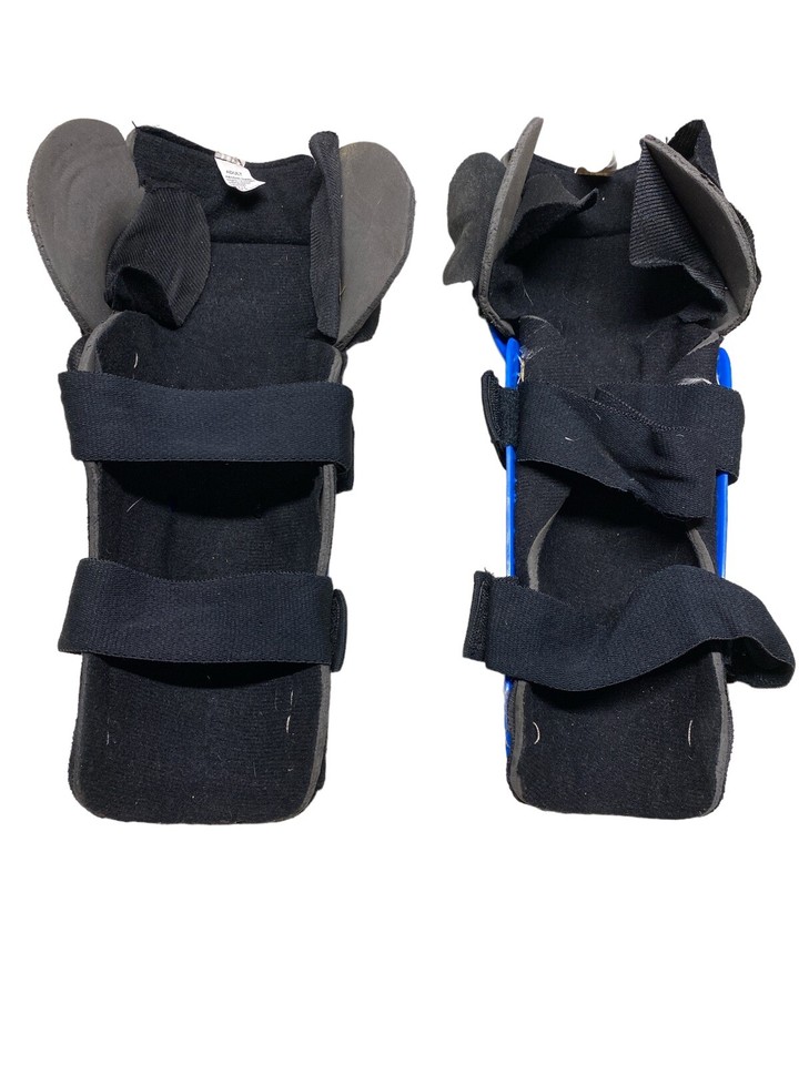 Thor Motocross ATV Blue Knee Shin Guards Adult | eBay