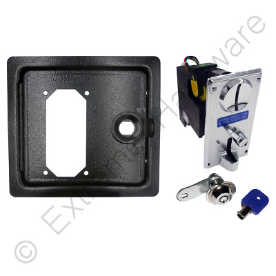 Arcade Machine Cabinet Coin Door Coin Mechanism Mech 25mm Barrel Cam ...