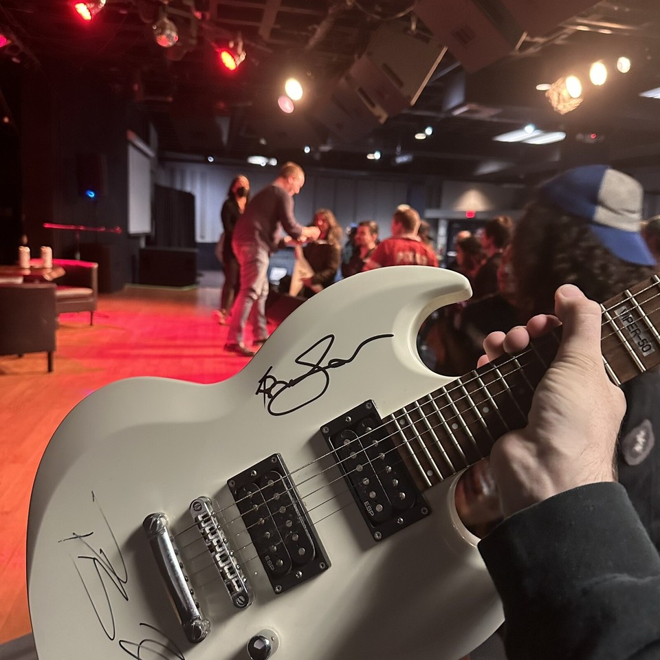 Dethklok Signed Guitar Brendon Small Ltd Mayhem Fest Autographed ...