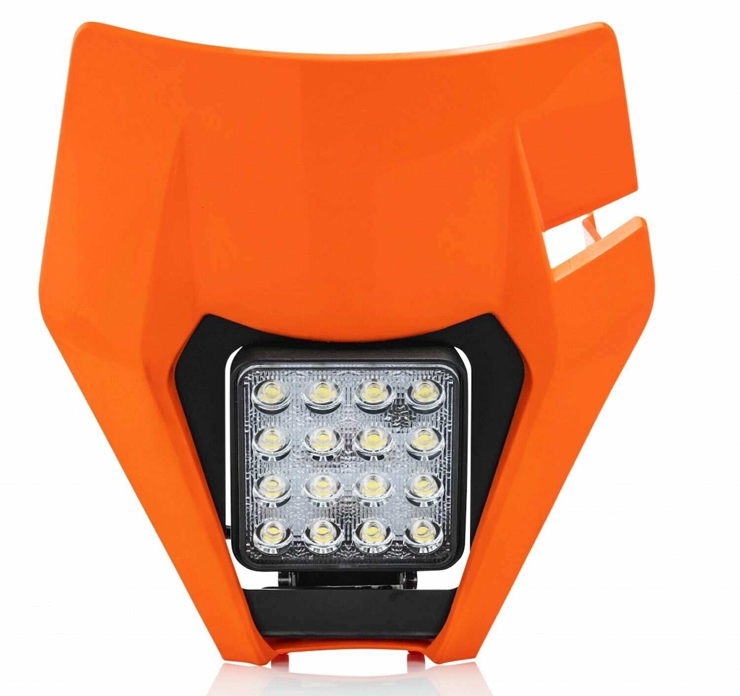 ACERBIS 0023949 HEADLIGHT MASK VSL ORANGE 2 KTM EXC-F 250 2017 17 2018 ...