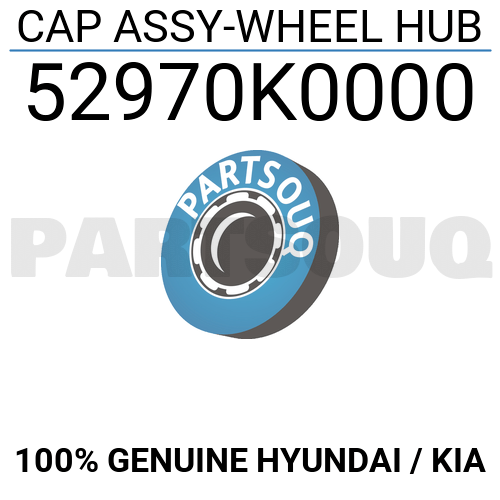 52970K0000 Genuine Hyundai / KIA CAP ASSY-WHEEL HUB | eBay