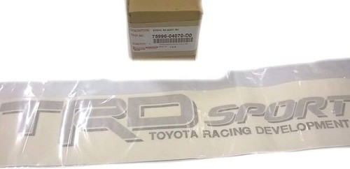 New OEM Genuine Toyota Tacoma "TRD Sport" Bed Decal 75996-04070-D0 | eBay