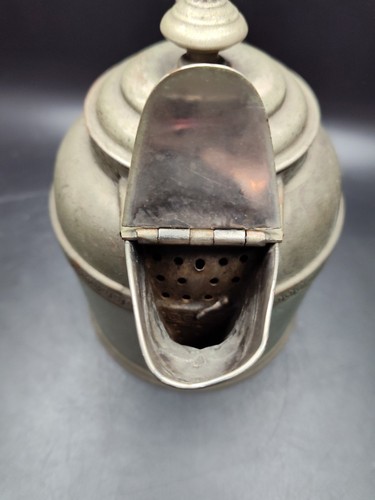 VINTAGE ROME METAL WARE Cooper Finish Tarnished Tea Pot 6.5"H | eBay