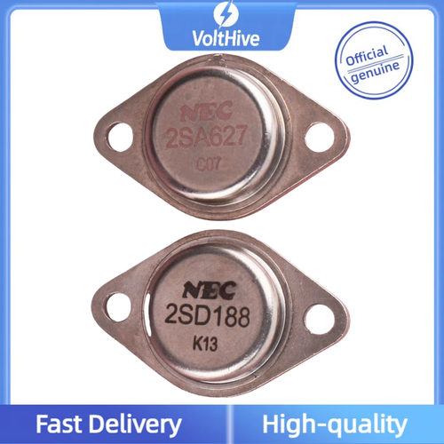 1pairs 2SA627/2SD188 A627/D188 NEC Encapsulation:TO-3 Transistors NEW ...