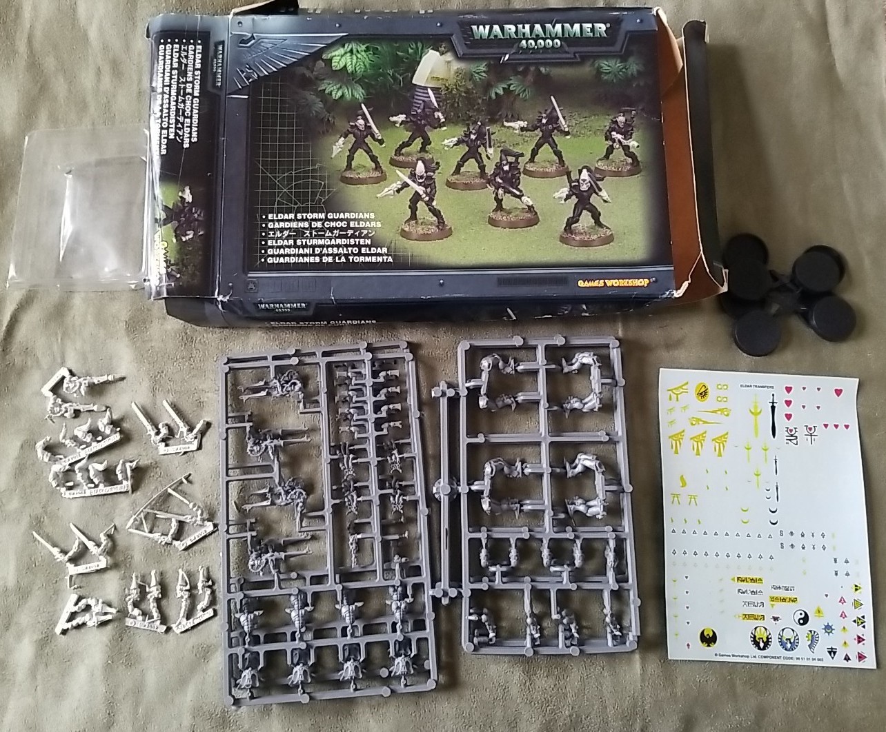 Warhammer 40K Eldar Aeldari Storm Guardians Metal OOP | eBay