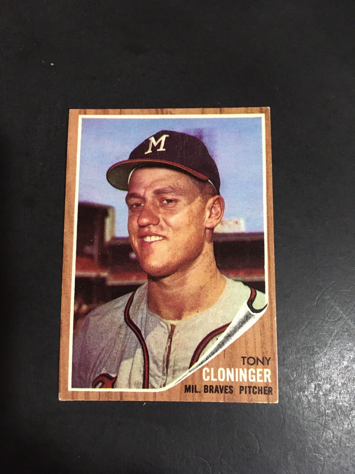 1962 TOPPS TONY CLONINGER, #63, NM (Free Shipping On Any 3!) | eBay