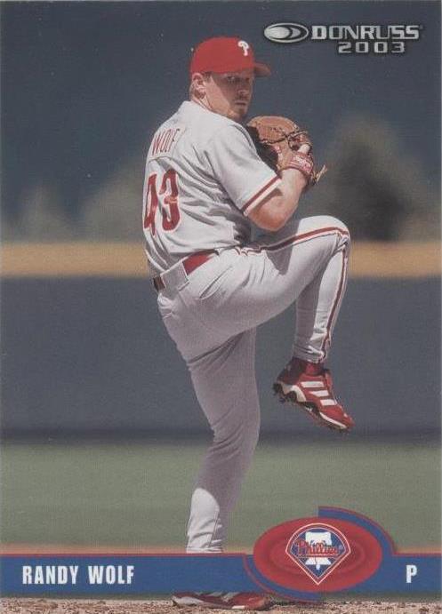 2003 Donruss - Randy Wolf #355 for sale online | eBay