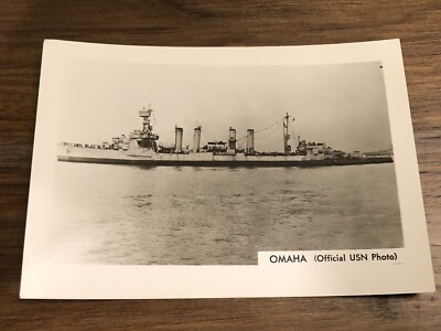 Vintage Official USN Photo - OMAHA | eBay